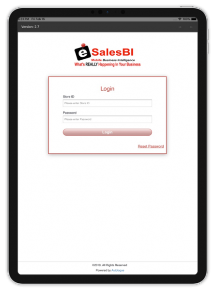 eSales BI/CRM - Autologue Computer Systems